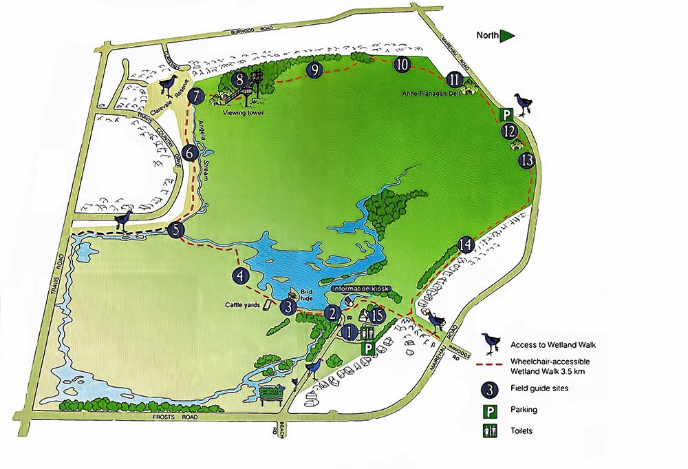 Site Index - Travis Wetland